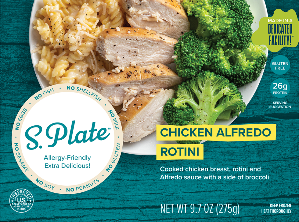 Chicken Alfredo Rotini - Safer Plate